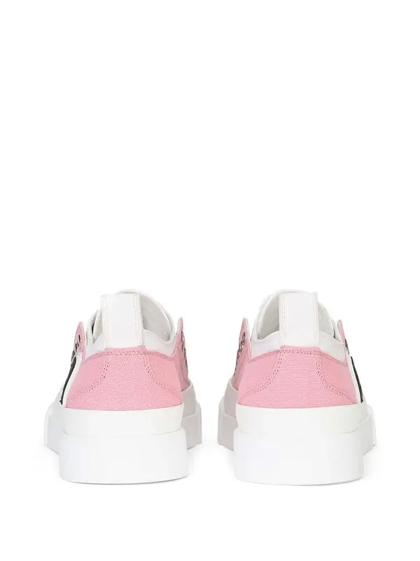 Dolce & Gabbana Portofino Layered Low-top Sneakers