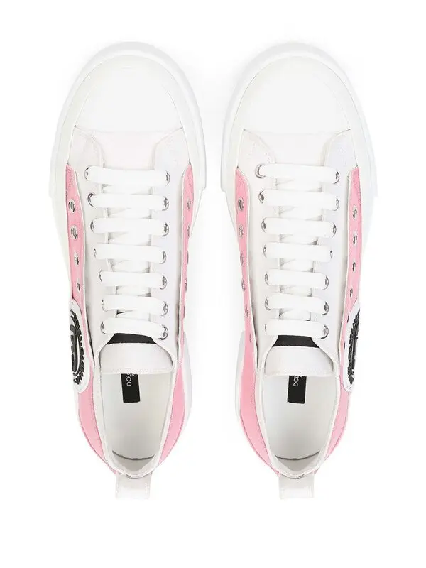 Dolce & Gabbana Portofino Layered Low-top Sneakers