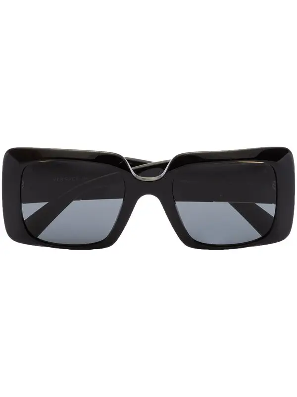 Versace Medusa Square-frame Sunglasses - Black