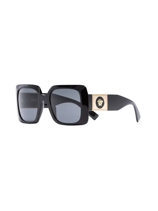 Versace Medusa Square-frame Sunglasses