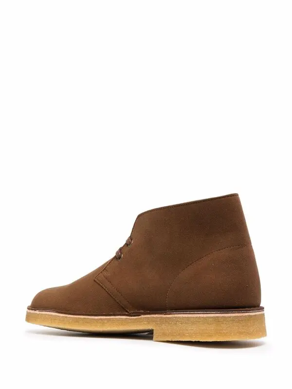 Clarks Suede Desert Boots - Brown