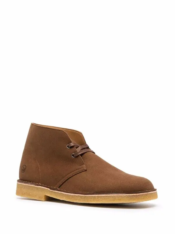 Clarks Suede Desert Boots - Brown