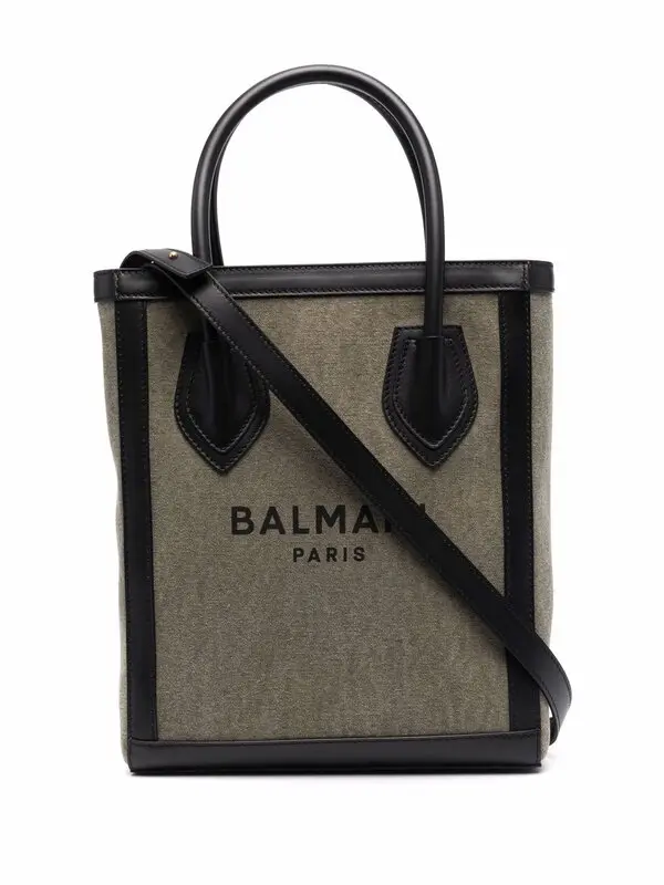 Balmain B-army Shopper Tote - Green