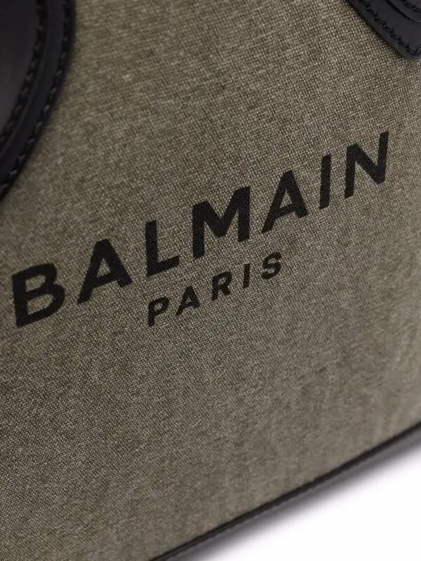 Balmain B-army Shopper Tote - Green