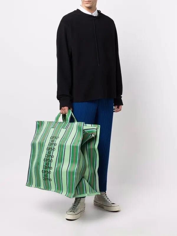 10 CORSO COMO Logo-print Tote Bag