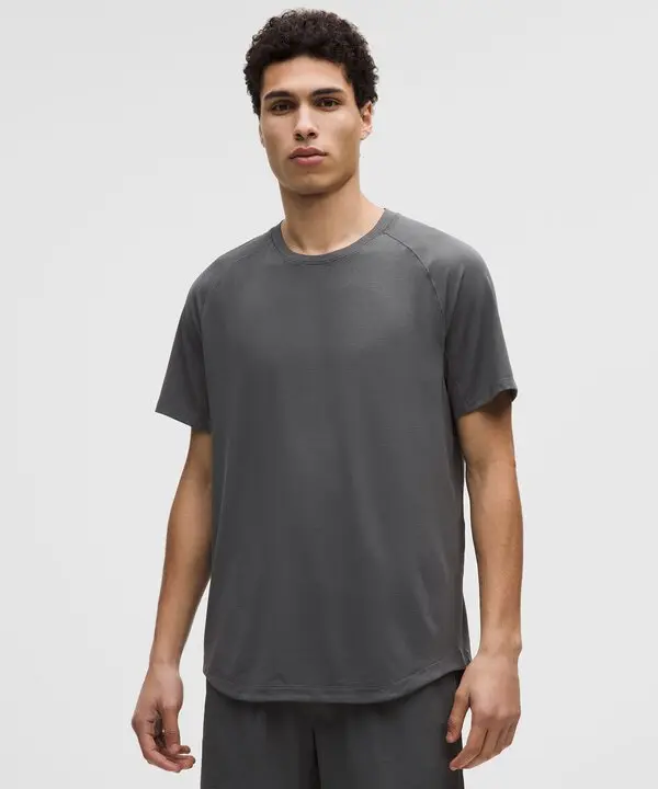 Lululemon License To Train Short-sleeve Shirt - Onyx Grey