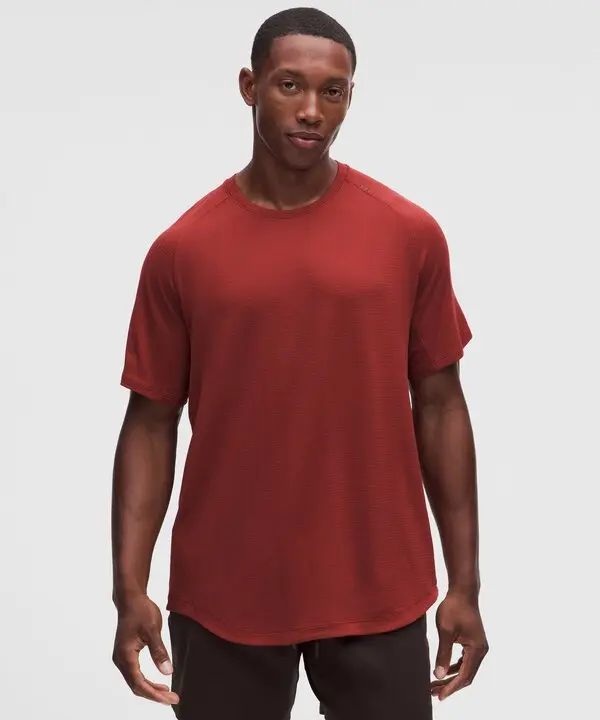 Lululemon License To Train Short-sleeve Shirt - Rocket Red