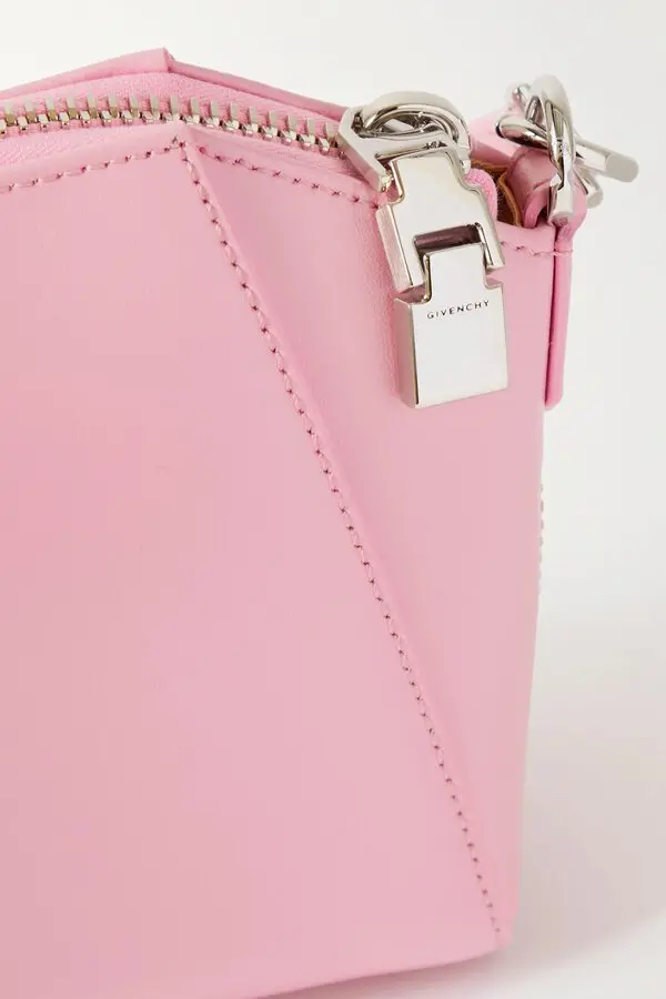 Givenchy Antigona Xs Mini Leather Shoulder Bag - Pink | Editorialist