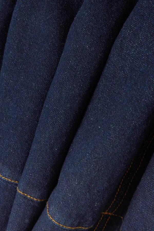 Alexander McQueen Denim Mini Dress