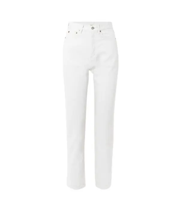 Saint Laurent High-rise Slim-leg Jeans