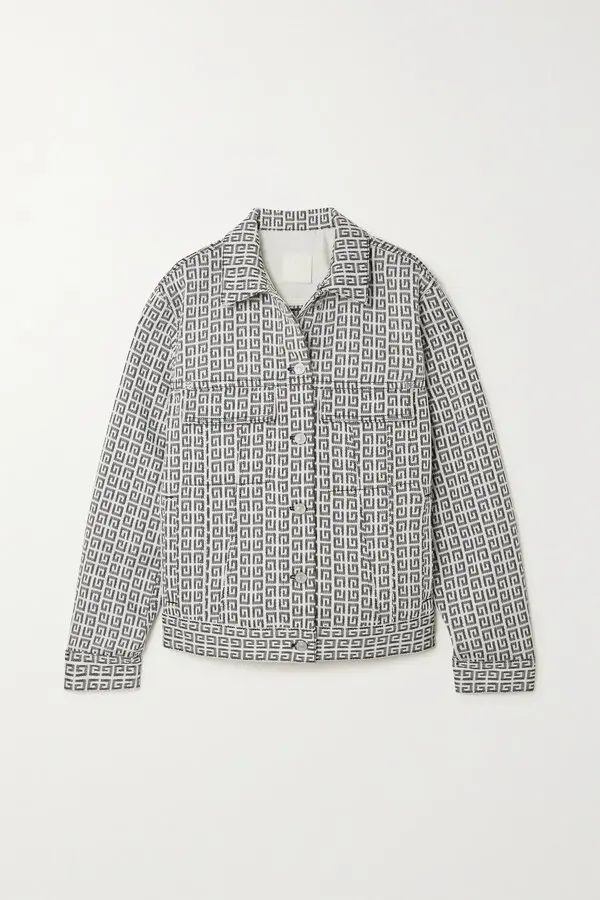 Givenchy Jacquard Trucker Jacket