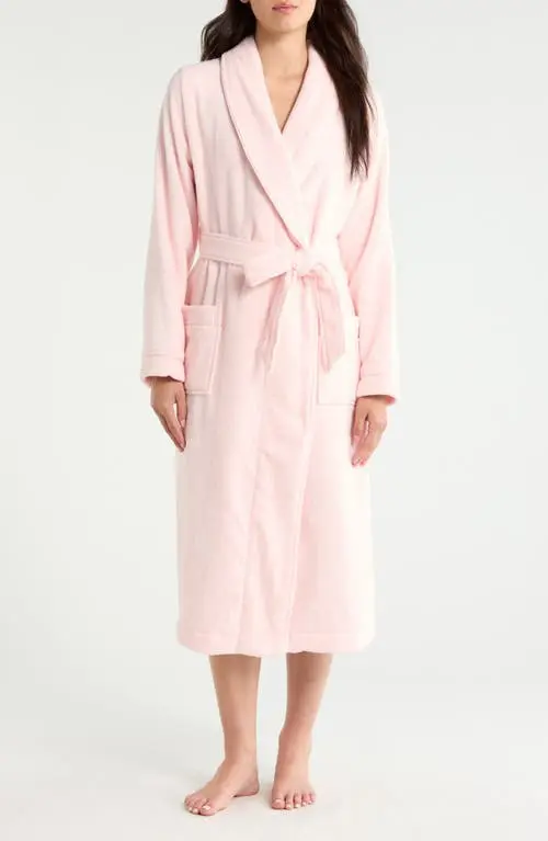 Nordstrom Hydro Cotton Terry Robe - Pink Crystal