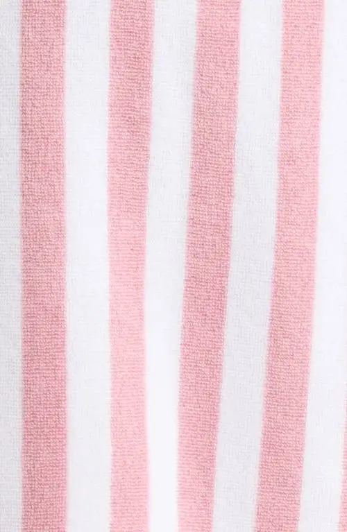 Nordstrom Hydro Cotton Terry Robe - Pink Stripe