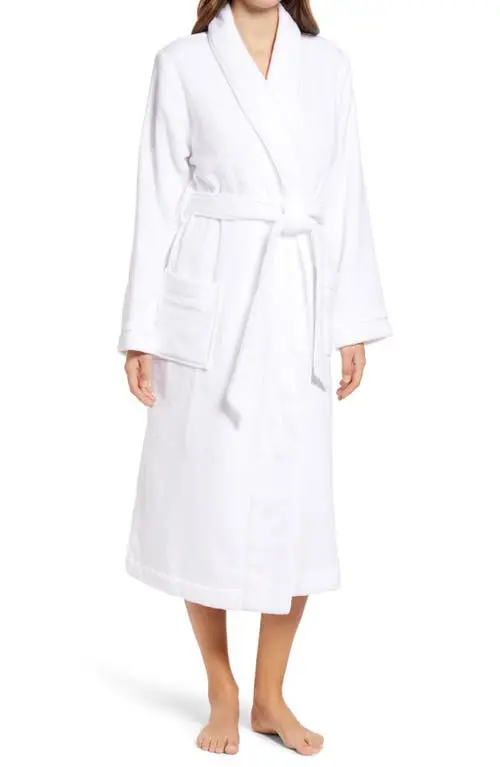 Nordstrom Hydro Cotton Terry Robe - White