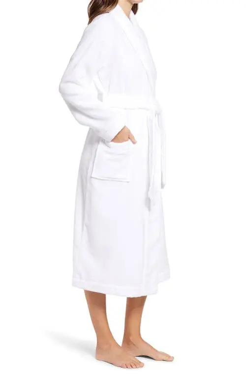 Nordstrom Hydro Cotton Terry Robe - White