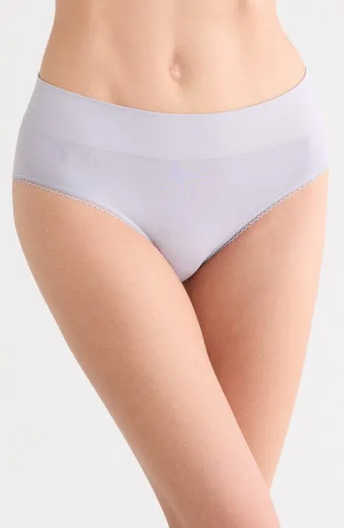 Wacoal Feeling Flexible High Cut Briefs - Dapple Grey
