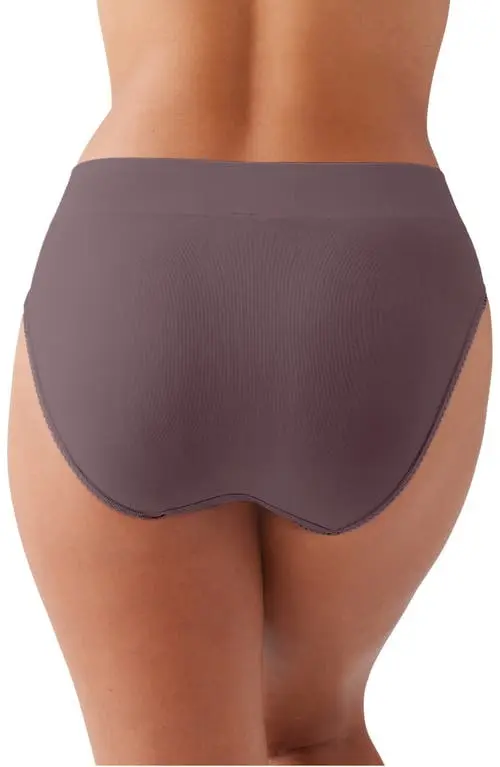 Wacoal Feeling Flexible High-cut Briefs - Huckleberry