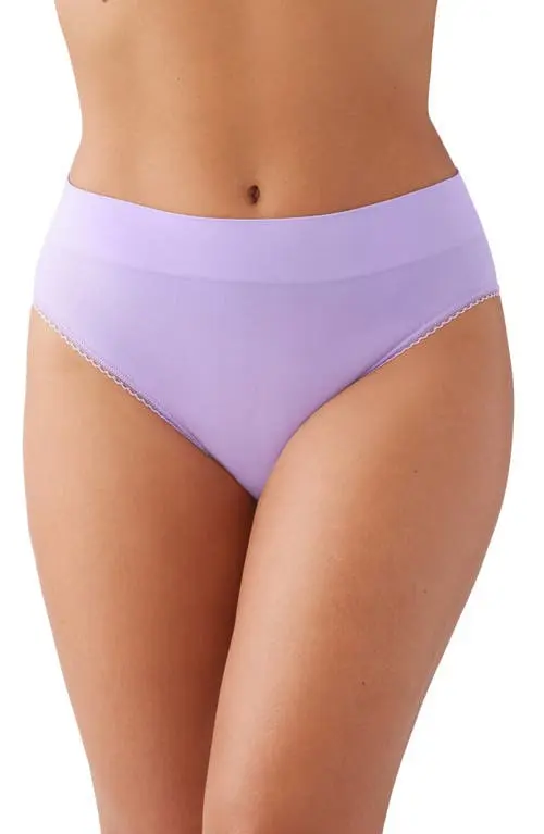 Wacoal Feeling Flexible High Cut Briefs - Purple Rose