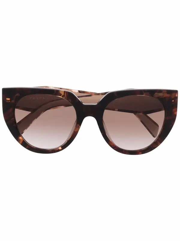 Prada Cat-eye Sunglasses - Brown