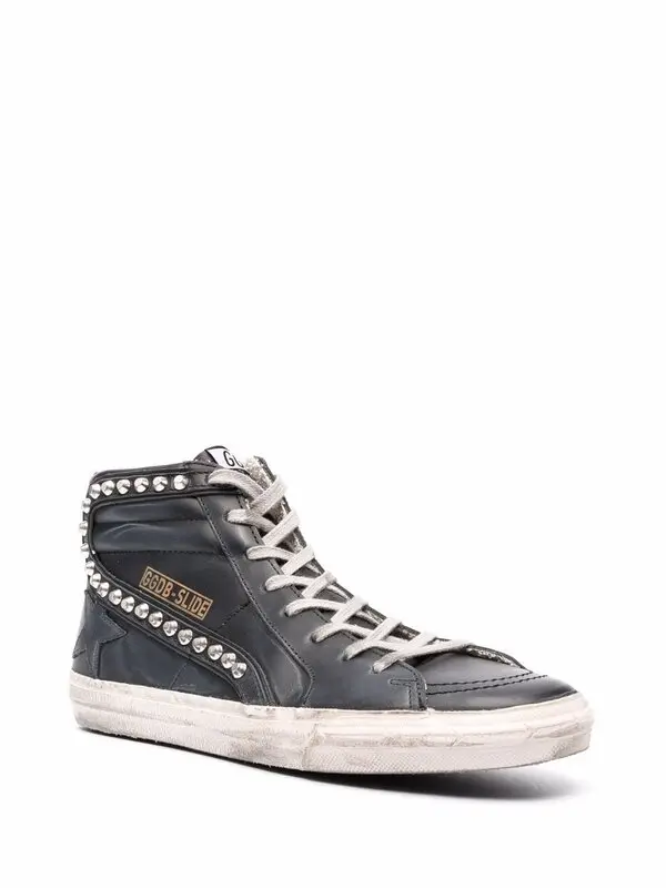 GOLDEN GOOSE Slide High-top Sneakers