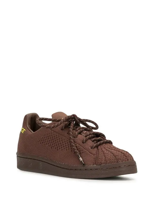 Adidas X Pharrell Superstar Primeknit Sneakers - Brown