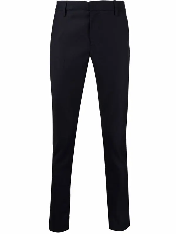 DONDUP Straight-leg Virgin Wool Trousers