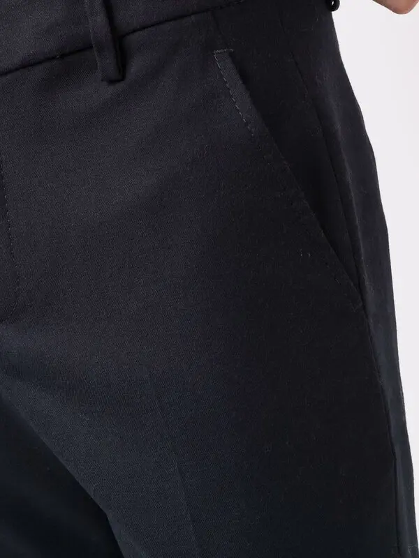 DONDUP Straight-leg Virgin Wool Trousers