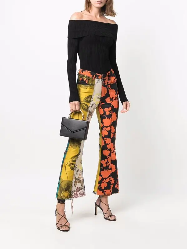 Blumarine Off-shouder Knitted Jumper