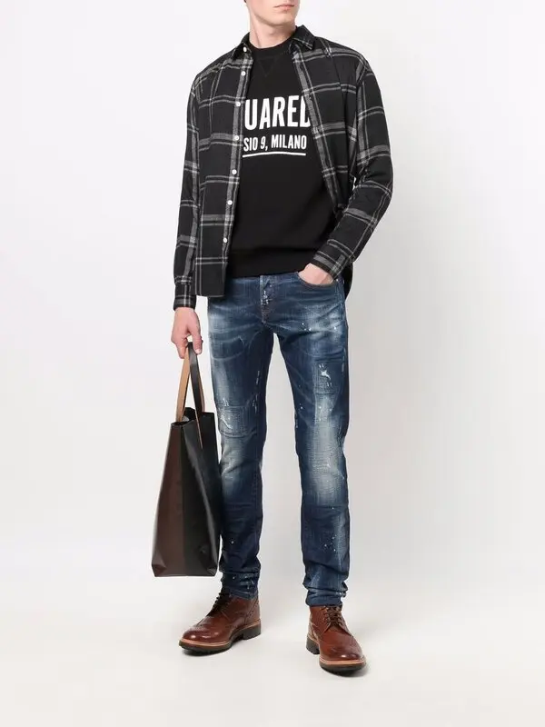 Dsquared2 Logo-print Sweatshirt - Black