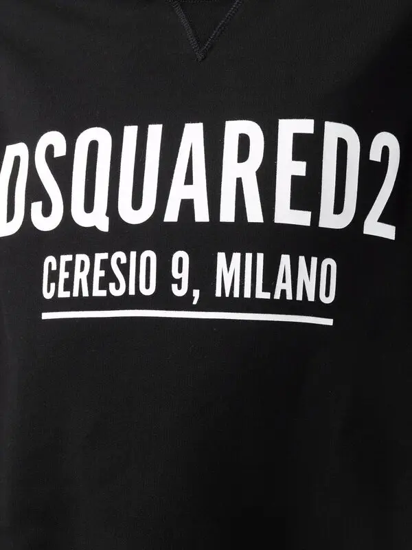 Dsquared2 Logo-print Sweatshirt - Black