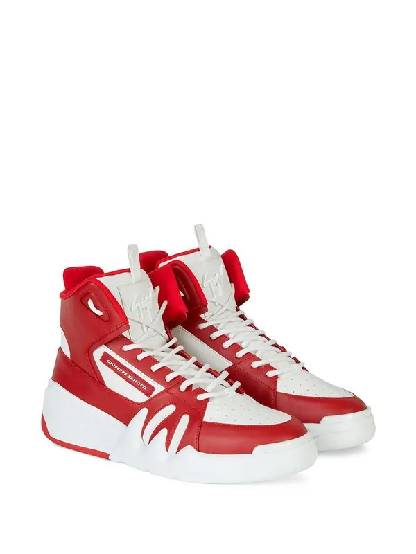 GIUSEPPE ZANOTTI Talon High-top Sneakers - White