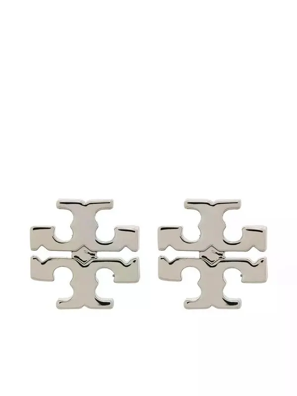 Tory Burch Kira Stud Earrings - Silver