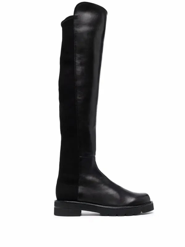 STUART WEITZMAN 5050 Lift Knee-high Boots - Black