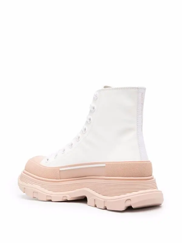 Alexander McQueen Tread Slick Lace-up Ankle Boots