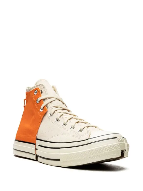 CONVERSE X Feng Chen Wang Chuck 70 2-in-1 High-top Sneakers - White