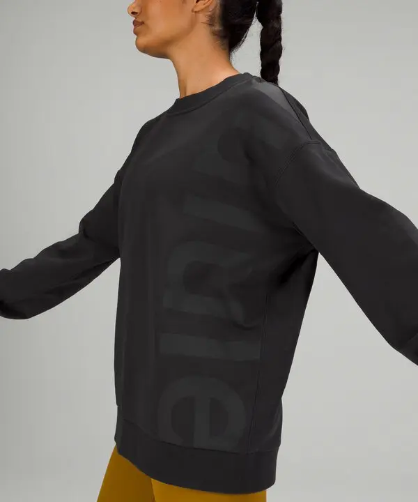 Lululemon Perfectly Oversized Crew *logo