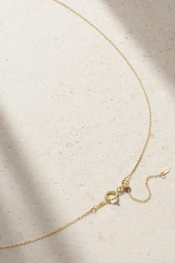 PERSEE Mama 18-karat Diamond Pendant Necklace