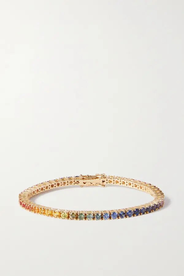 ROXANNE FIRST 14-karat Sapphire Bracelet - Gold