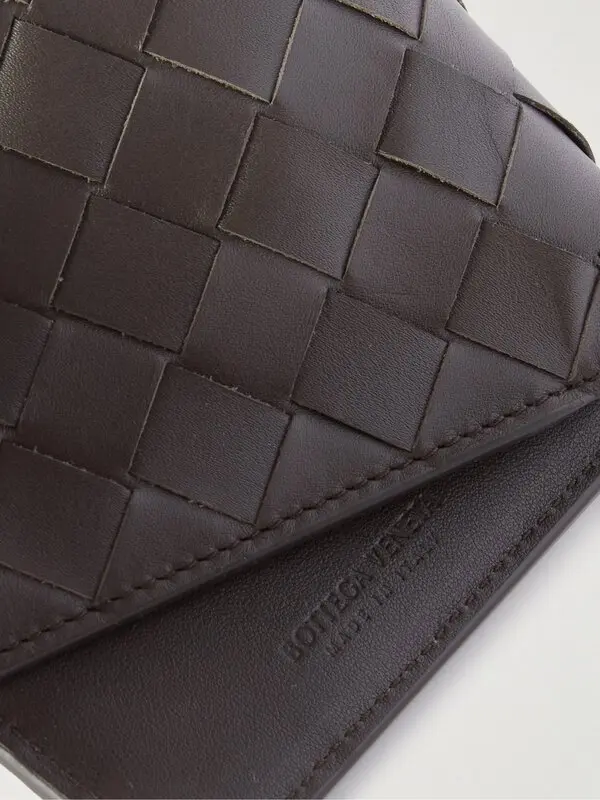 Bottega Veneta Intrecciato Leather Billfold Wallet