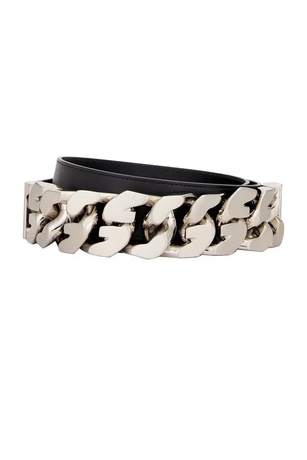 Givenchy Half G Chain Belt - Black