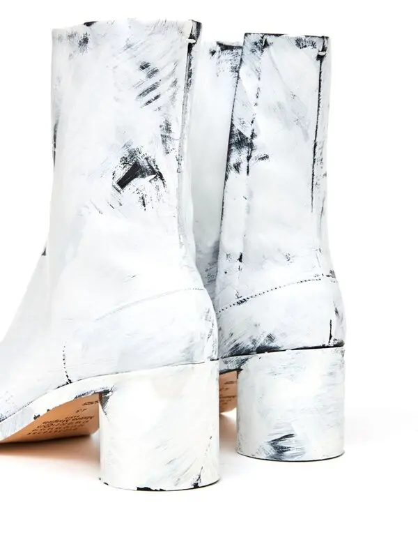 MAISON MARGIELA Tabi Bianchetto Ankle Boots