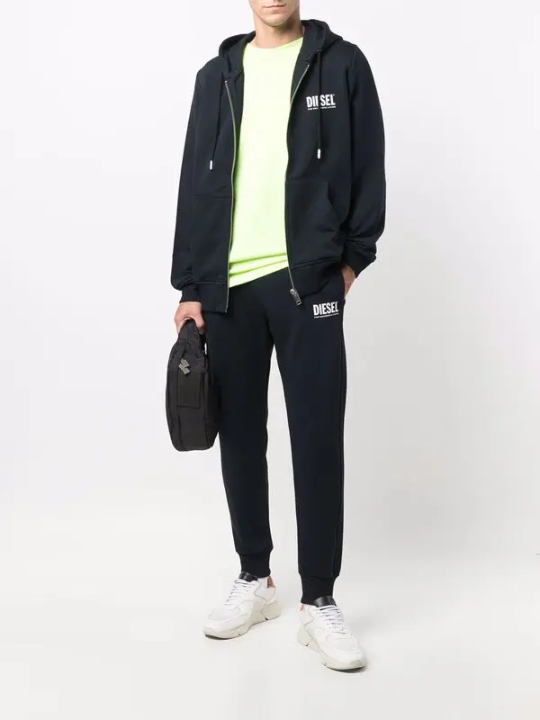 DIESEL® Logo Drawstring Tracksuit Bottoms - Blue