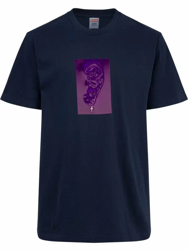 Supreme Ear Graphic-print T-shirt