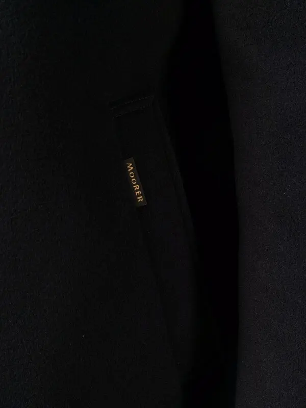 MOORER Layered Wool-cashmere Coat