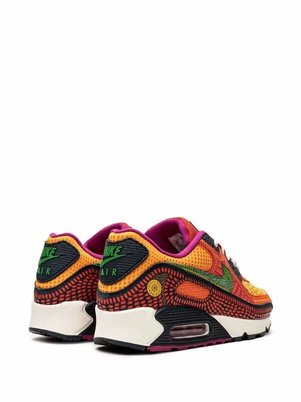 Nike Air Max 90 Dia De Los Muertos Low-top Sneakers - Orange