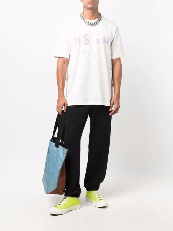 MSGM Wide-leg Track Pants