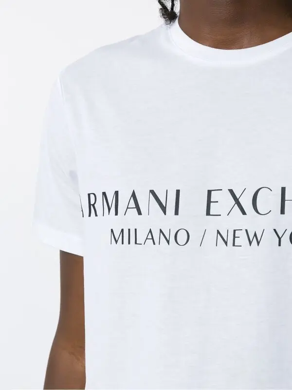 Armani Exchange Logo-print Cotton T-shirt