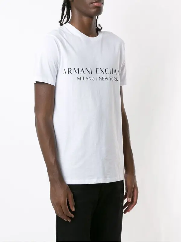 Armani Exchange Logo-print Cotton T-shirt