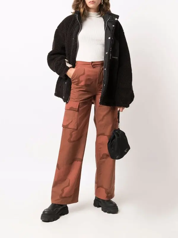 AMBUSH Two-tone Teddy Jacket