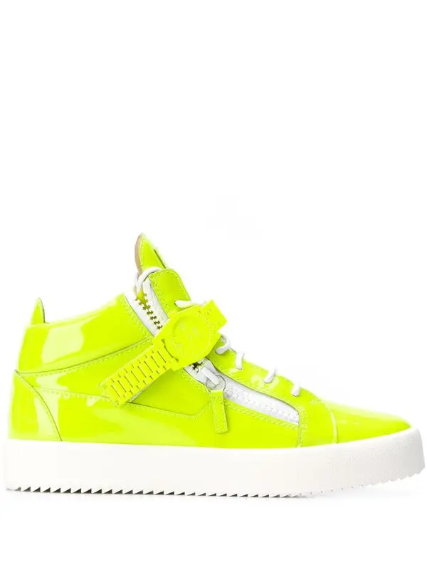 GIUSEPPE ZANOTTI X Christian Cowan High-top Sneakers - Green